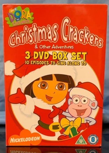 Dora the Explorer Christmas Crackers & Other Stories - 3 DVD Box Set ...