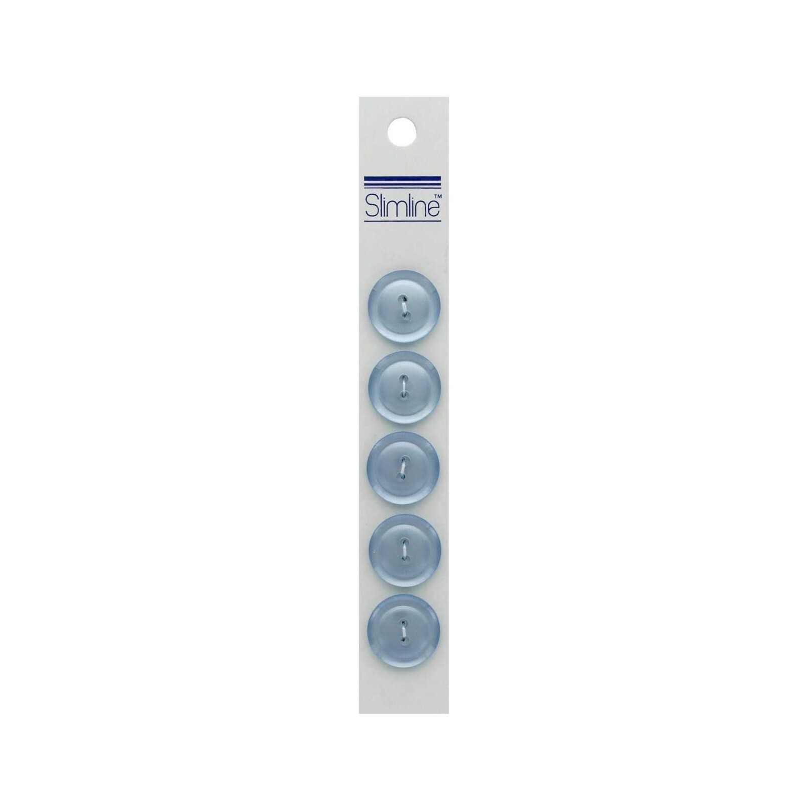 Baby Blue Buttons | Light Blue Buttons - Round - 3/4in. - 2 Hole - 5 ...