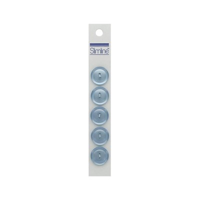 Baby Blue Buttons | Light Blue Buttons - Round - 3/4in. - 2 Hole - 5 ...