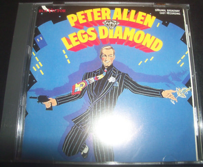 Legs Diamond Peter Allen & Original Broadway Cast Soundtrack CD – Like ...