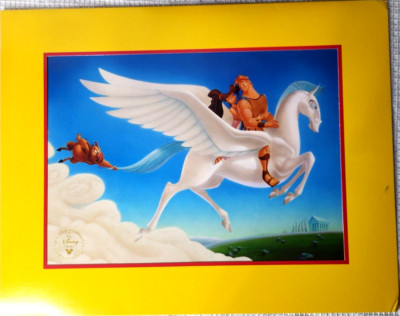 Disney’s HERCULES Exclusive Commemorative Lithograph 1997 11x14 | eBay ...