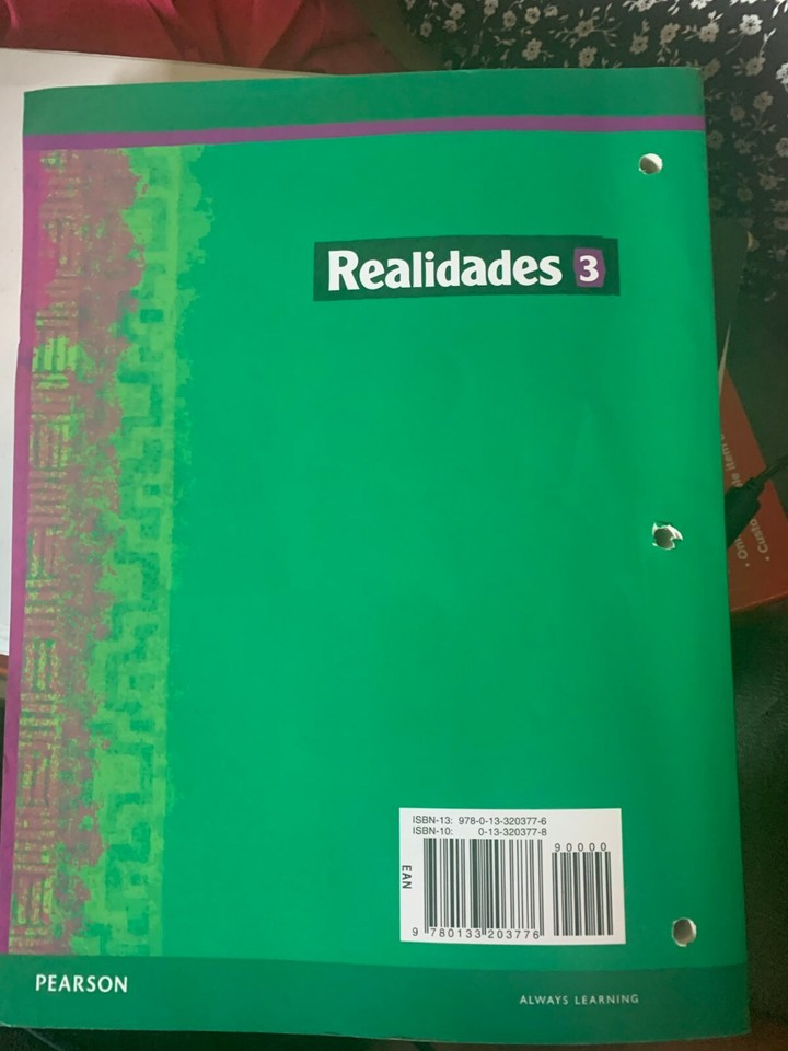 REALIDADES 3 TEACHER'S RESOURCE BOOK PARA EMPEZAR - *Excellent ...
