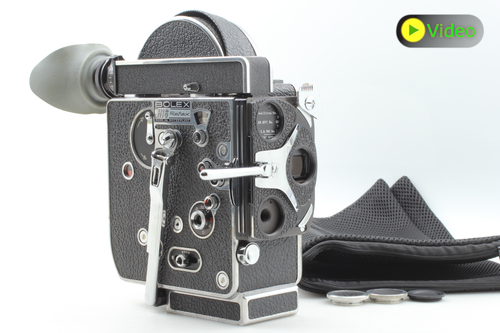 Running [Near MINT] BOLEX H16 Reflex REX 4 Vintage 16mm MOVIE CAMERA ...