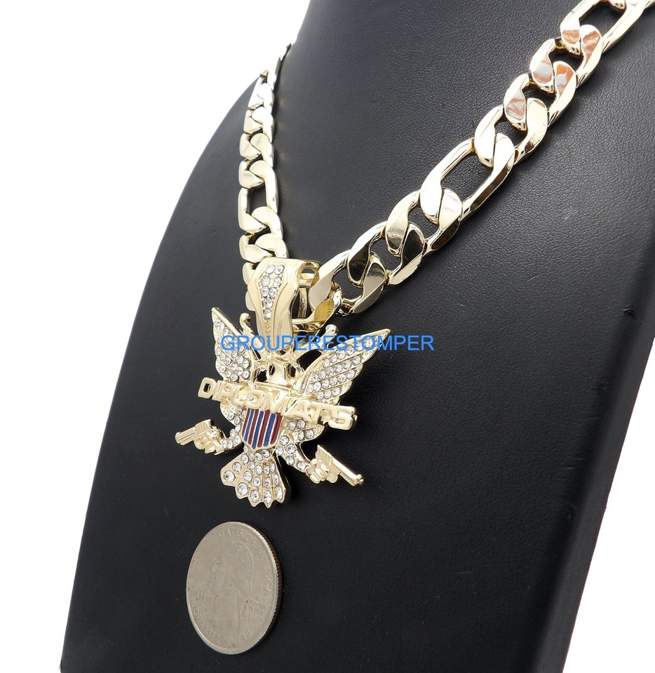 Dipset New Pendant with Necklace Diplomats | eBay
