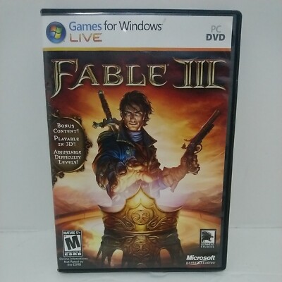 Bought a GFWL CD Key for Fable 3 to play Coop for GFWL says Product Key ...