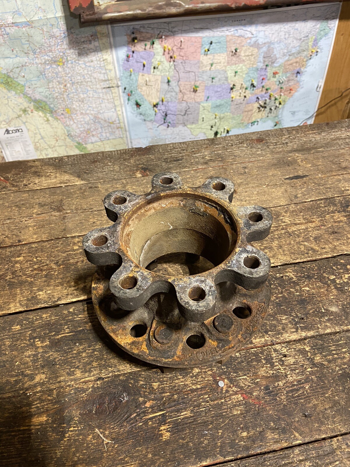 SINGLE 2010 2011 DODGE RAM 3500 FRONT DUALLY HUB EXTENSION ADAPTER ...