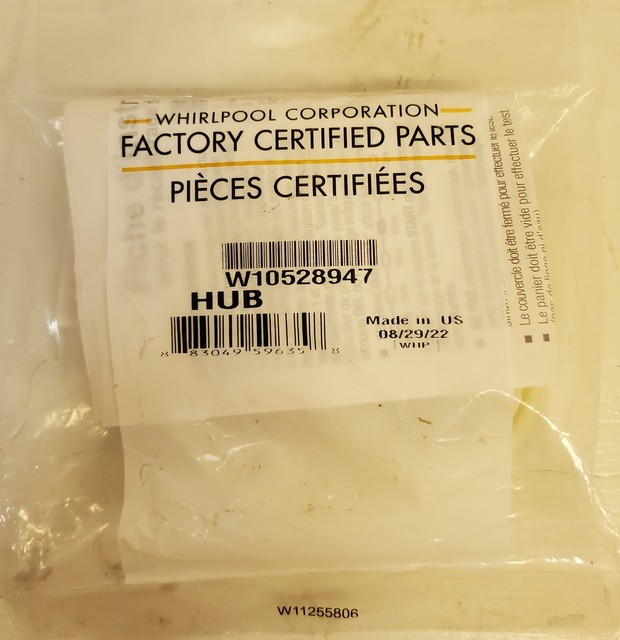 OEM WHIRLPOOL W10528947 WASHING MACHINE HUB for sale online | eBay