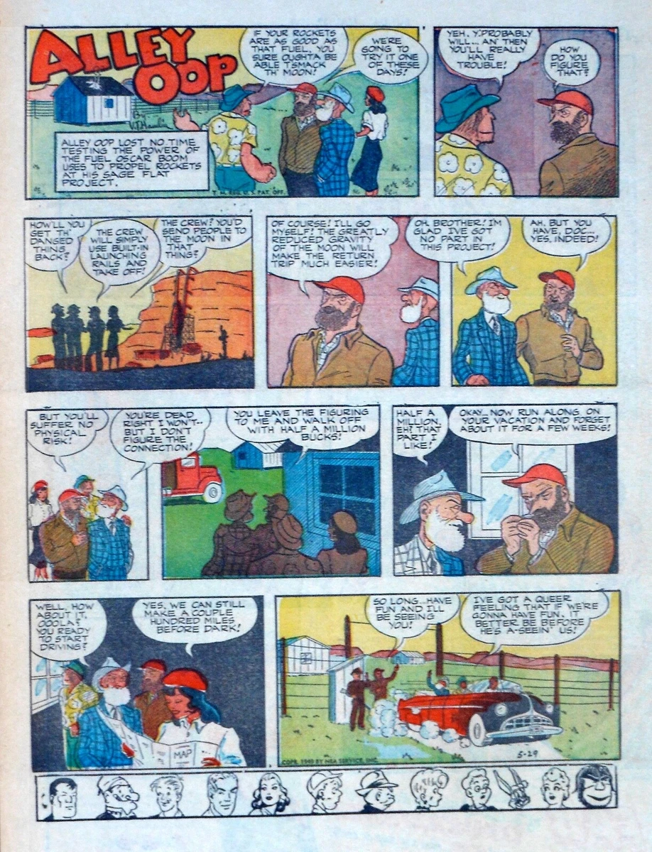 Alley Oop Cartoon