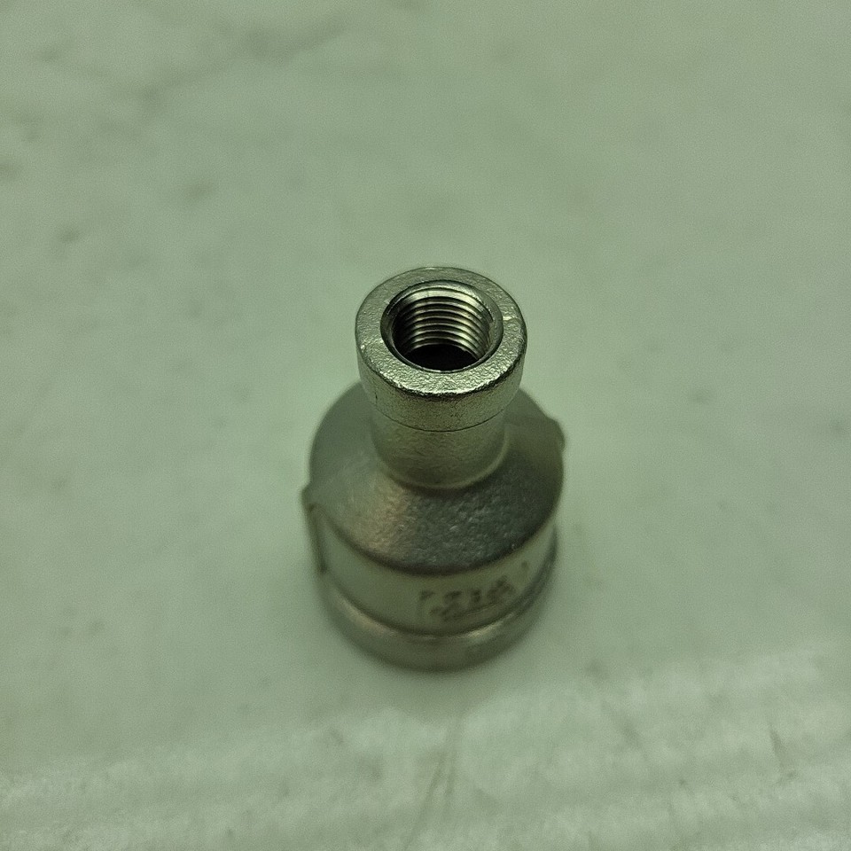 5 Pk 1/2" Fnpt x 1/8" Fnpt 304 SS Reducing Coupling GD 150 Stainless ...