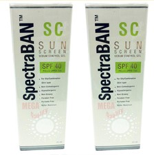 Spectraban SC GEL Sunscreen Sebum Control Spf40 PA for Oily Skin Type ...
