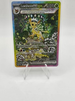 Leafeon ex 144/131 Prismatic Evolutions | eBay