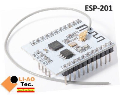 ESP-201 ESP8266 Serial Port Module Send Receive IO Lead Out WIFI ...