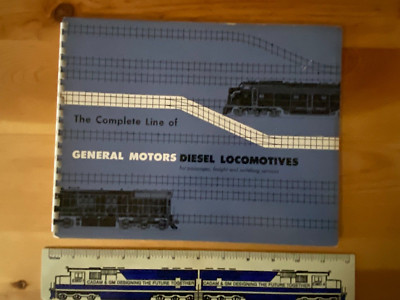 NOS 1955 EMD Electro Motive General Motors Locomotives Full Line E9 F9 ...