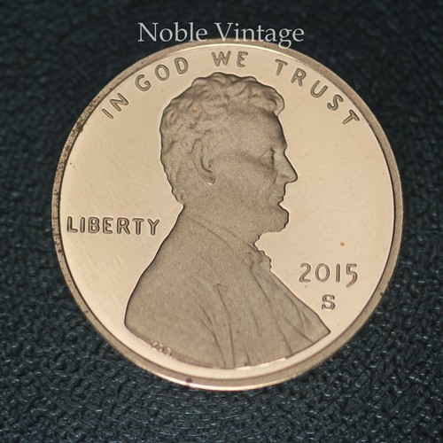 2015 S Proof Lincoln Shield Cent - From a Proof Set - Light Toning ...