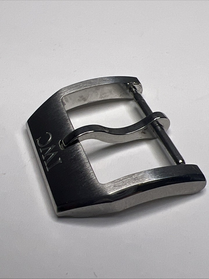 Authentic IWC 18mm Stainless Steel Tang Buckle Clasp OEM | eBay