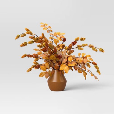 Large Hops Artificial Plants Fall Arrangement - Threshold | eBay