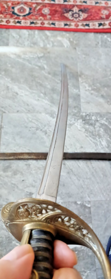 Japanese Army Type 19 Officer Dress Saber Sword w/ Scabbard | eBay