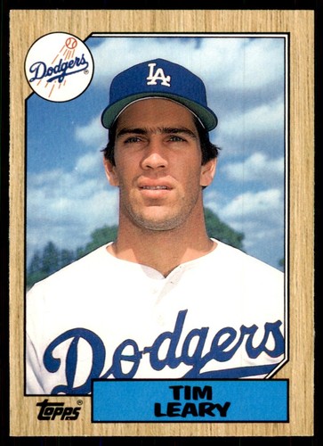 1987 Topps Traded. Tim Leary Baseball Cards #64T | eBay