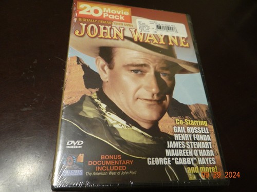 John Wayne 20 MOVIE PACK on 4 DVD SEALED NEW SET free US shipping ...