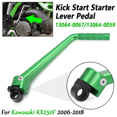 Kick Start Lever Starter Pedal For Kawasaki KX250F 2006-2018 Aluminum ...