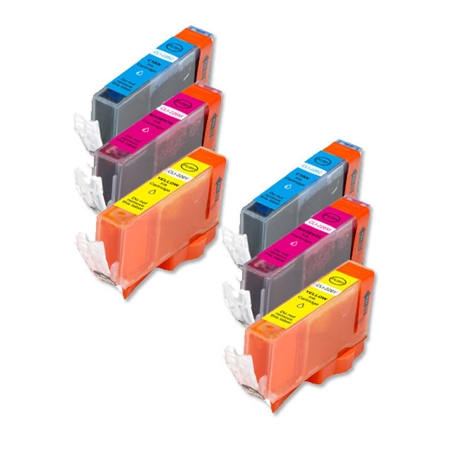 Ink Cartridges Compatible for PGI-220 CLI-221 Canon Pixma MP640 MX870 ...