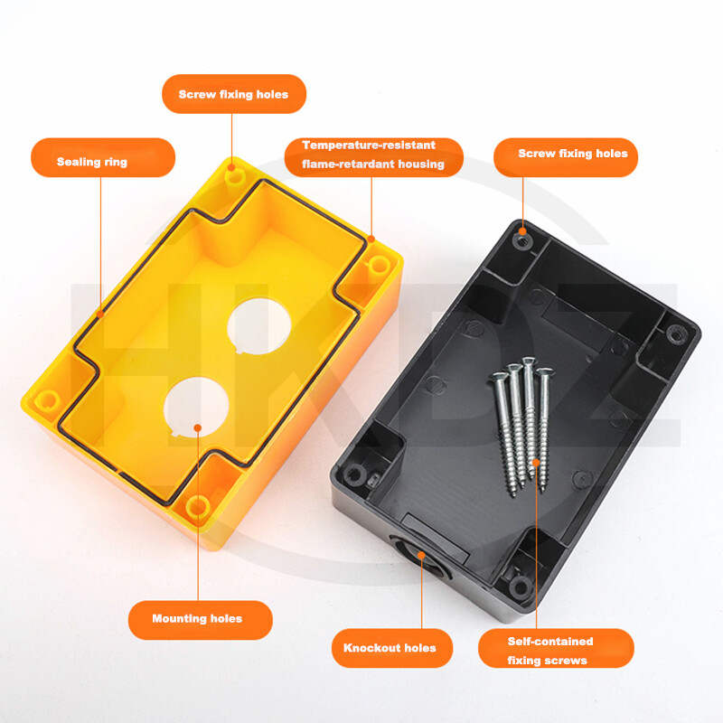 Emergency Stop Button Switch Control Box Start Stop Pushbutton Switch 1 ...