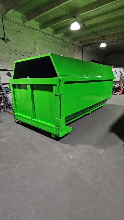 CHIPPER STYLE ROLL OFF WASTE CONTAINERS! | eBay