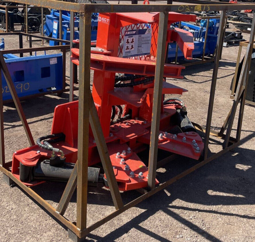 Skidsteer 15" Forestry Tree Shear Bear Hug Grapple Bucket Cut Off Saw ...