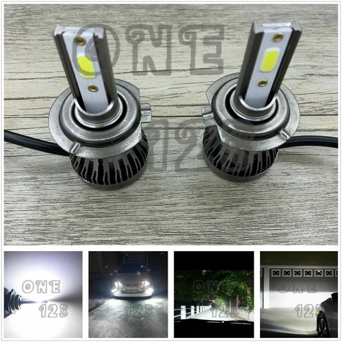 MINI H7 LED Headlight Bulb Kit High/Low Beam 55W 8000LM Super Bright ...