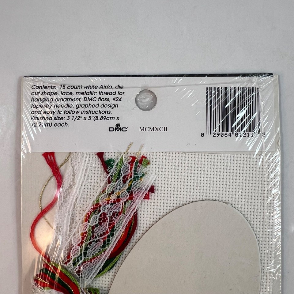 Designs for the Needle Cross Stitch Lace Ornament Kit Sampler Merry ...