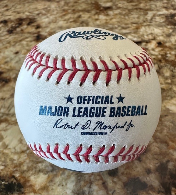 JIM THOME Autographed Signed Rawlings OML Baseball Side panel | eBay