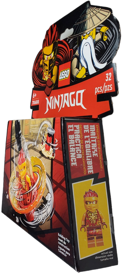 Ninjago Lego Set 70688 Kais Spinjitzu Ninja Training 32 Pcs Building ...