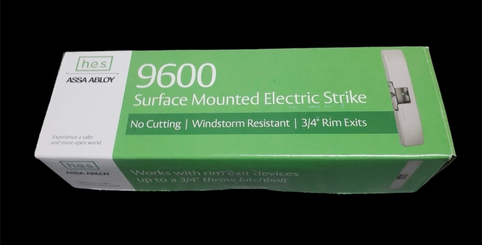 HES 9600 Surface Mounted Door Electric Strike, Satin Stainless 9600 NEW ...