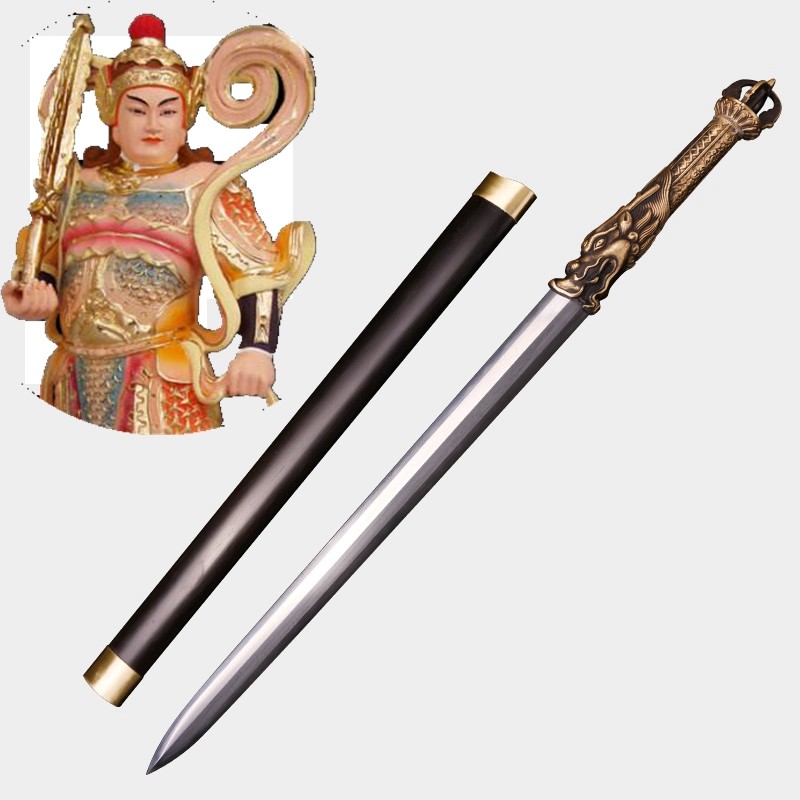 Buddhist Phurpa Dorje Phurba Sword Drop shadowbane pattern steel blade ...