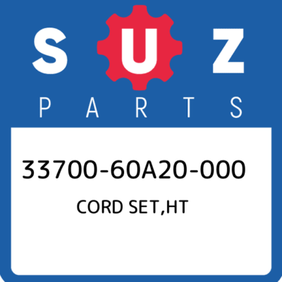 33700-60A20-000 Suzuki Cord set,ht 3370060A20000, New Genuine OEM Part ...