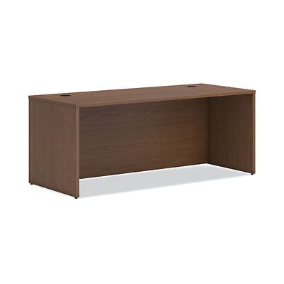 HON Mod Desk Shell, 72" x 30" x 29", Sepia Walnut, 2/Carton HLPLDS7230 ...