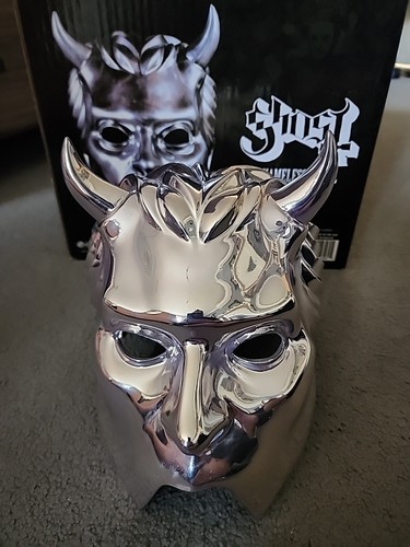 GHOST Band Chrome A Nameless Ghoul Resin Mask - Trick Or Treat Studios ...