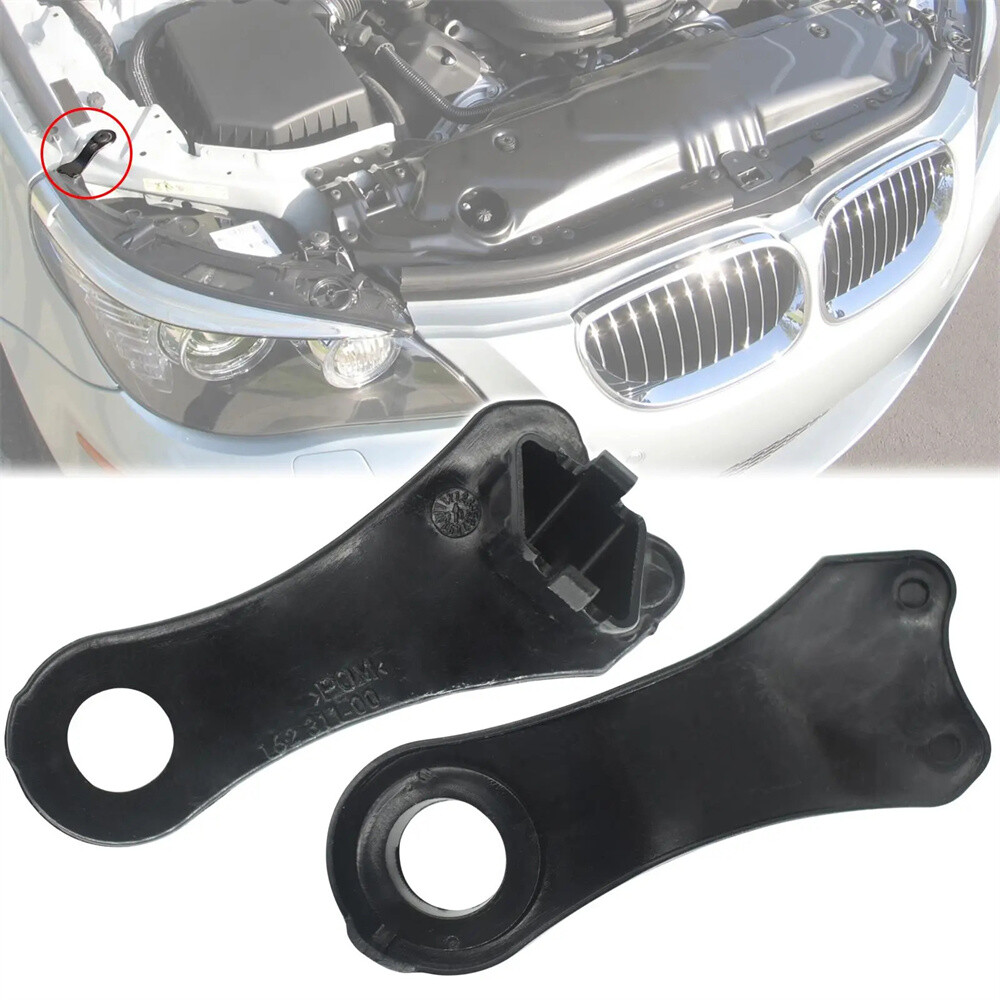 Pair Front LH+RH Headlight Brackets For BMW E60 E61 528i 530i 535i 545i ...