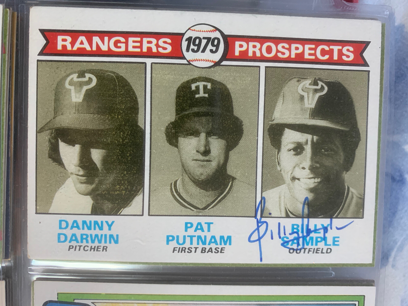 Billy Sample autographed 1979 Topps rookie baseball card | eBay