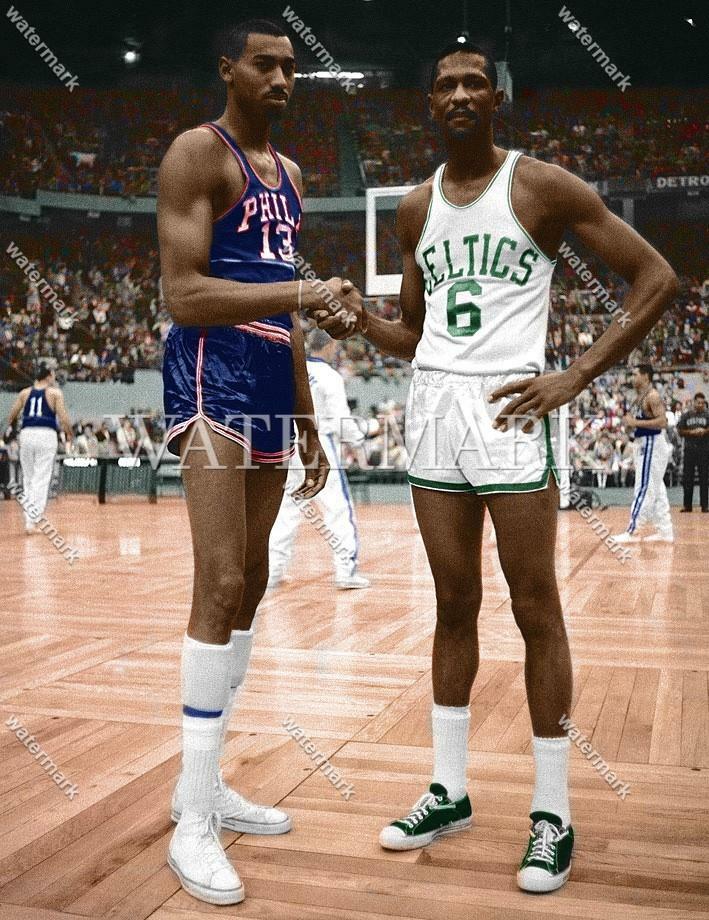 Wilt Chamberlain Bill Russell
