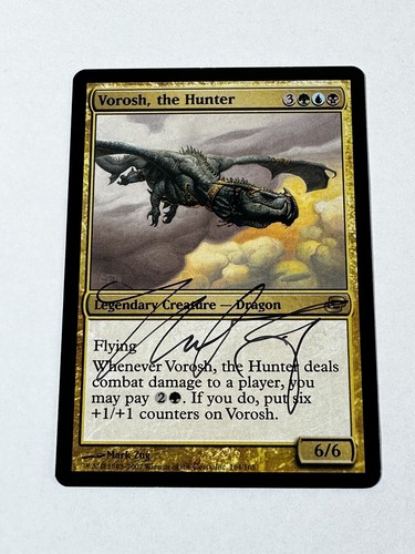 MTG Magic Vorosh, The Hunter Signed Artist Proof X1 PLC Planar Chaos ...