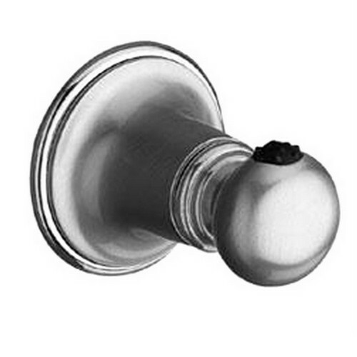 Franz Viegener 166/69PO Toulouse Robe Hook, Solid Brass, Brushed Nickel ...