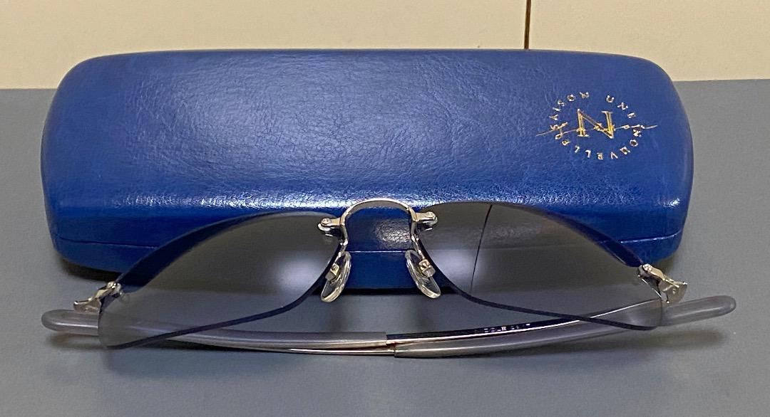 Matsuda Nicole 2677 Vintage Sunglasses 1990s Rimless … - Gem