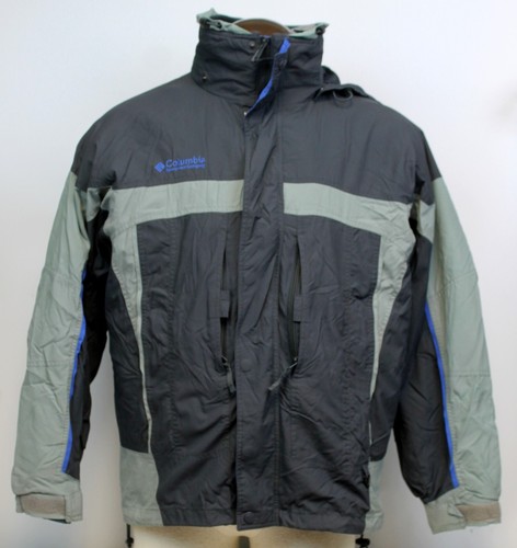 Columbia Men Jacket Sz M Removeable Hoodie Removeable Lining Full Zip ...