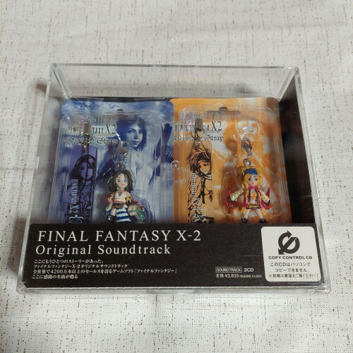 "Final Fantasy 10-2" original soundtrack + strap in limited From JAPAN ...