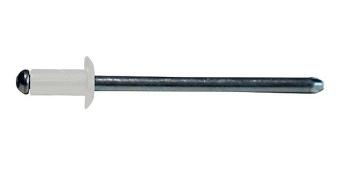 QTY 1000 Pop Rivet Colorbond ( Dia 1/8 - 3.2mm x 8mm Long ) #43 Shale ...