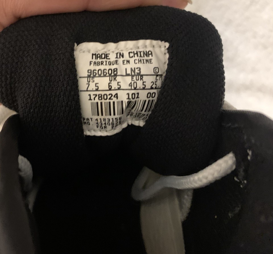 ️Nike Air Max Pro Streak White/Black, Reggie White 7.5 men ️BRAND NEW ...