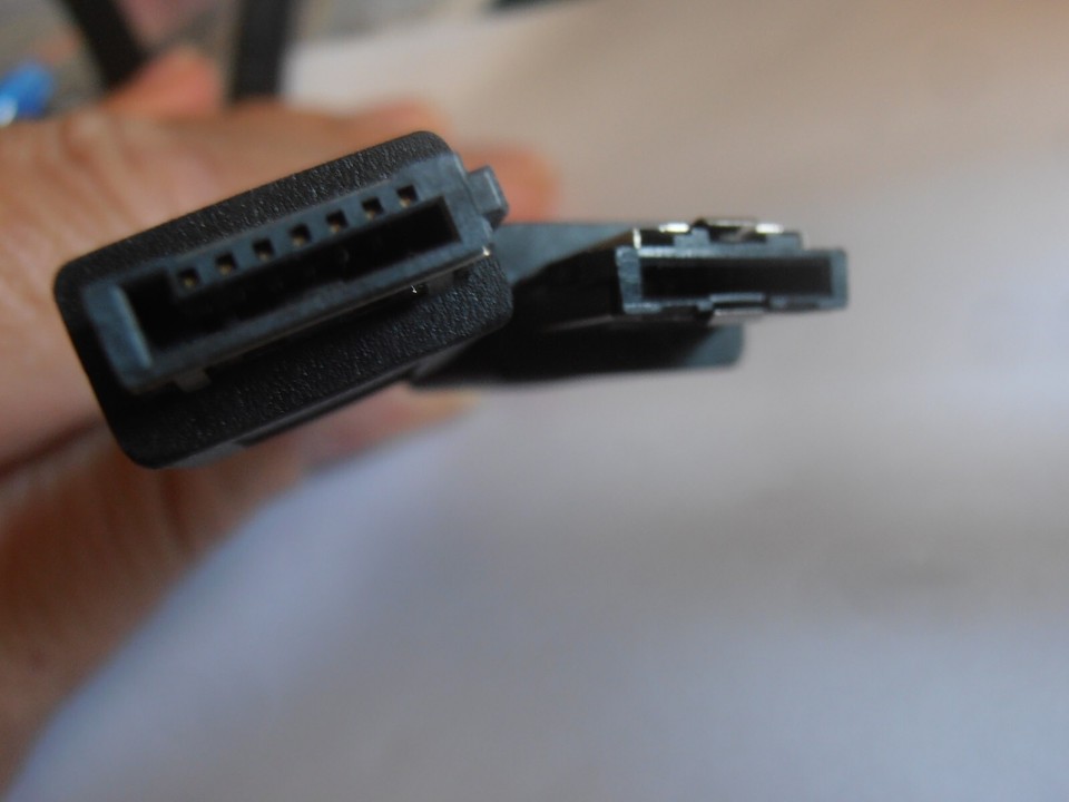 2x sata to e-sata shielded cable 100cm for external HDD drive | eBay