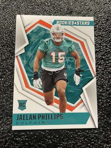 2021 Panini Rookies & Stars #149 Jaelan Phillips Dolphins Rookie Card ...