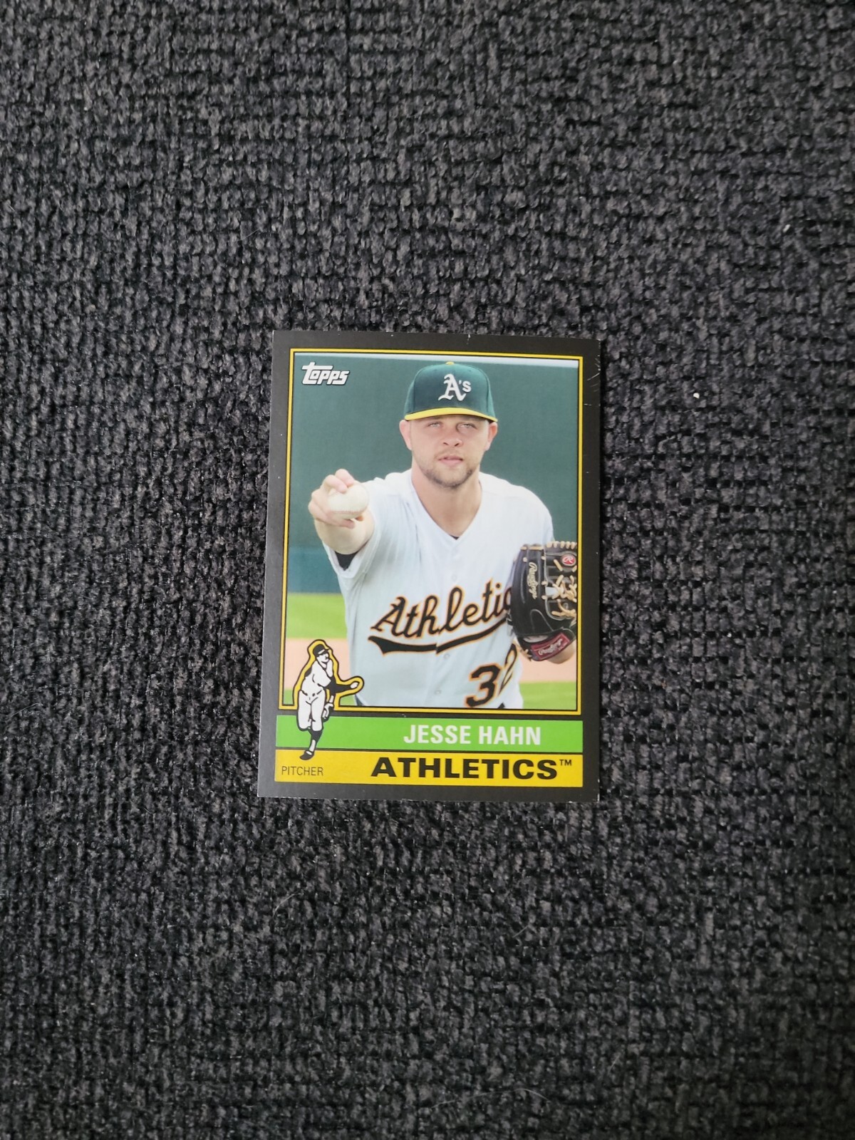 2015 Topps Archives Baseball Jesse Hahn #112 Black Parallel 1/1! SC3894 ...